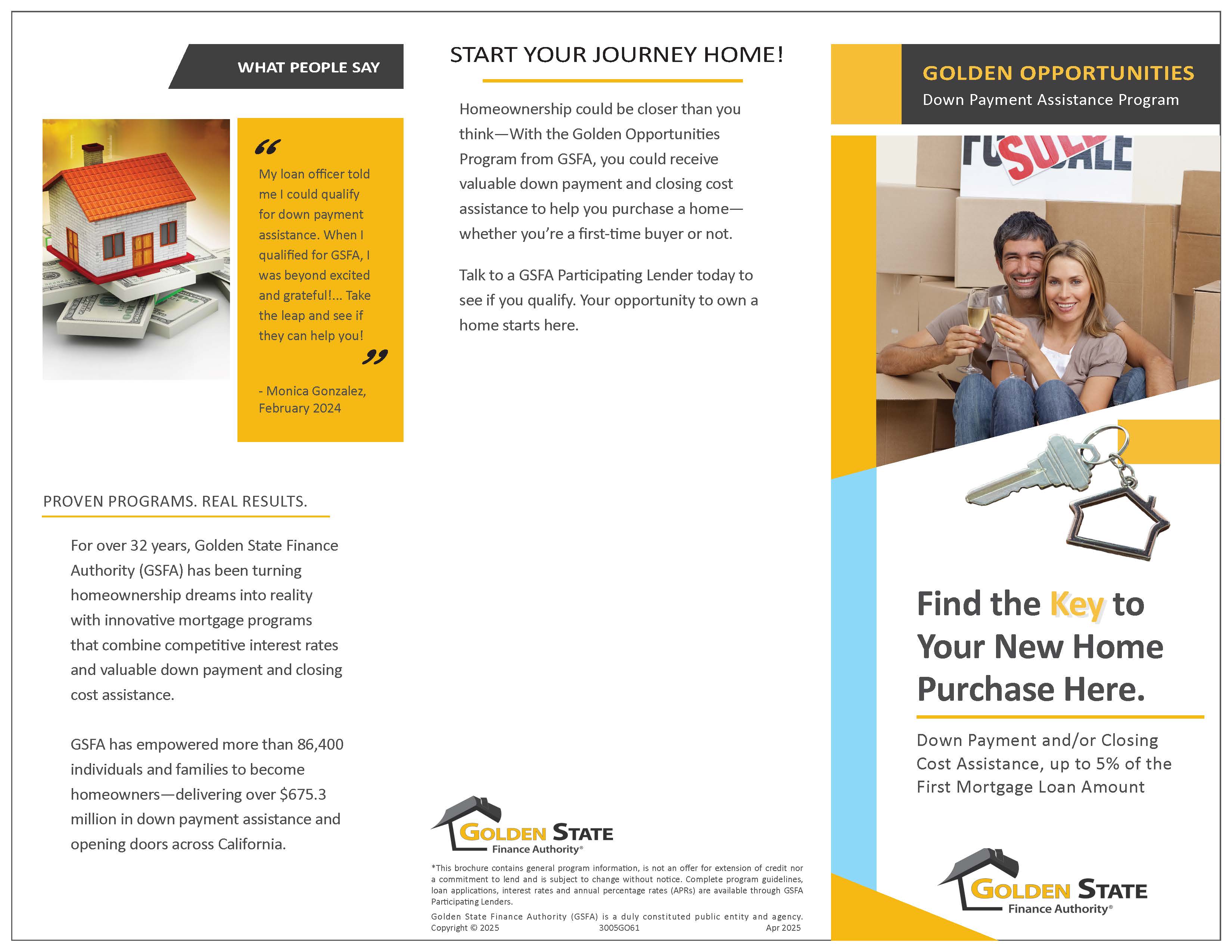 Lender Participation Guide | Down Payment Assistance | GSFA GO Program